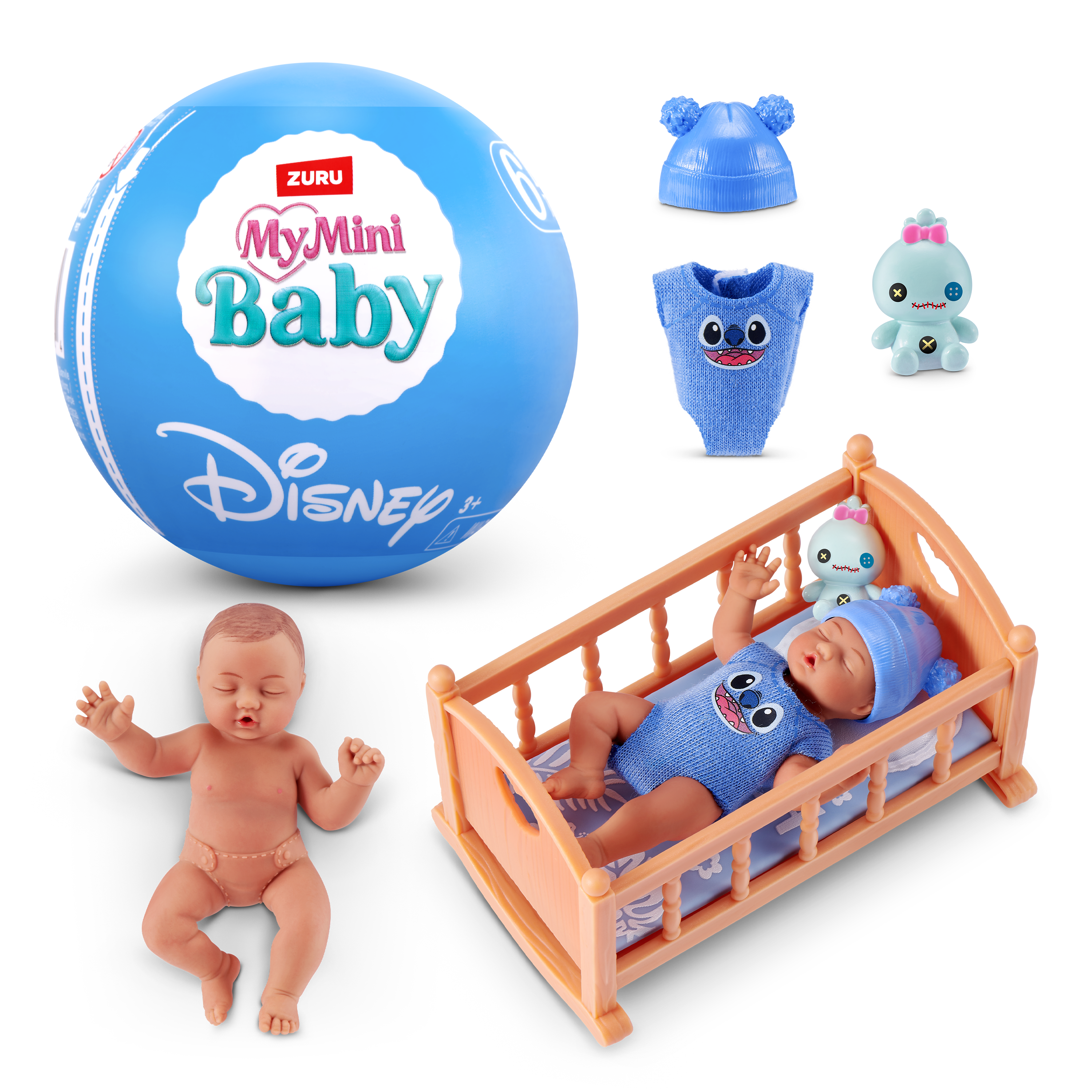 ZURU 5 Surprise My Mini Baby Disney Series 1 Collectible Capsule ...