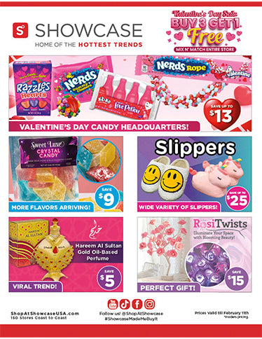 Showcase Flyer • Showcase US