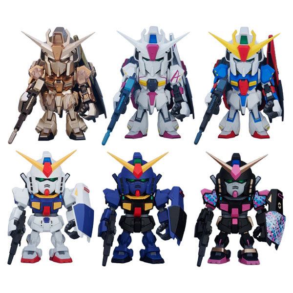 Bandai Gundam Blind Box Z Gundam & Gundam Mk-II Mini Figures (1pc ...